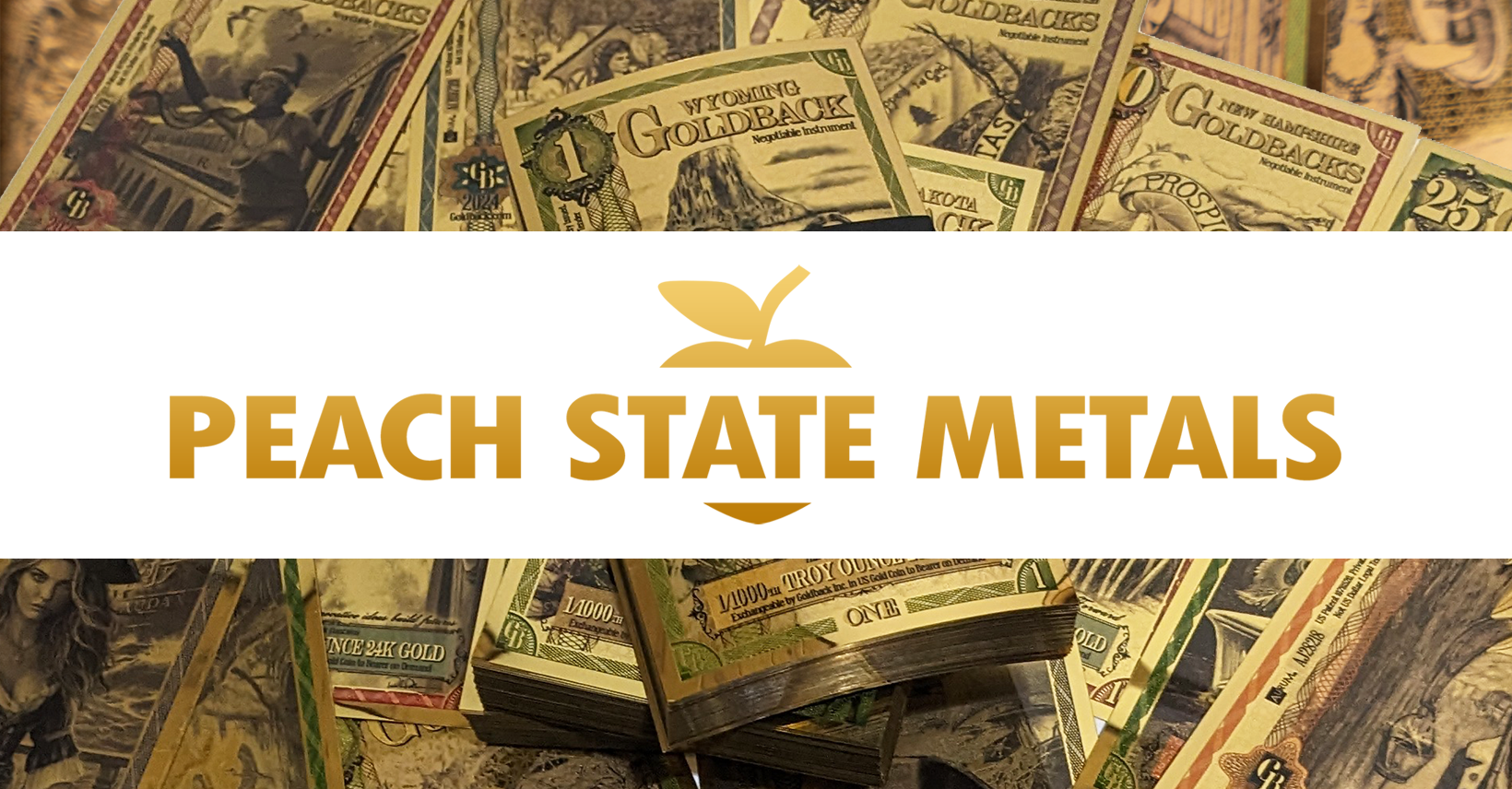 Goldback Mintages by Year, State & Note - Peach State Metals
